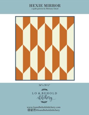 Hexie Mirror Quilt Pattern - Janome