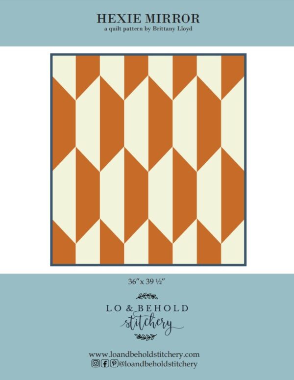 Hexie Mirror Quilt Pattern - Janome