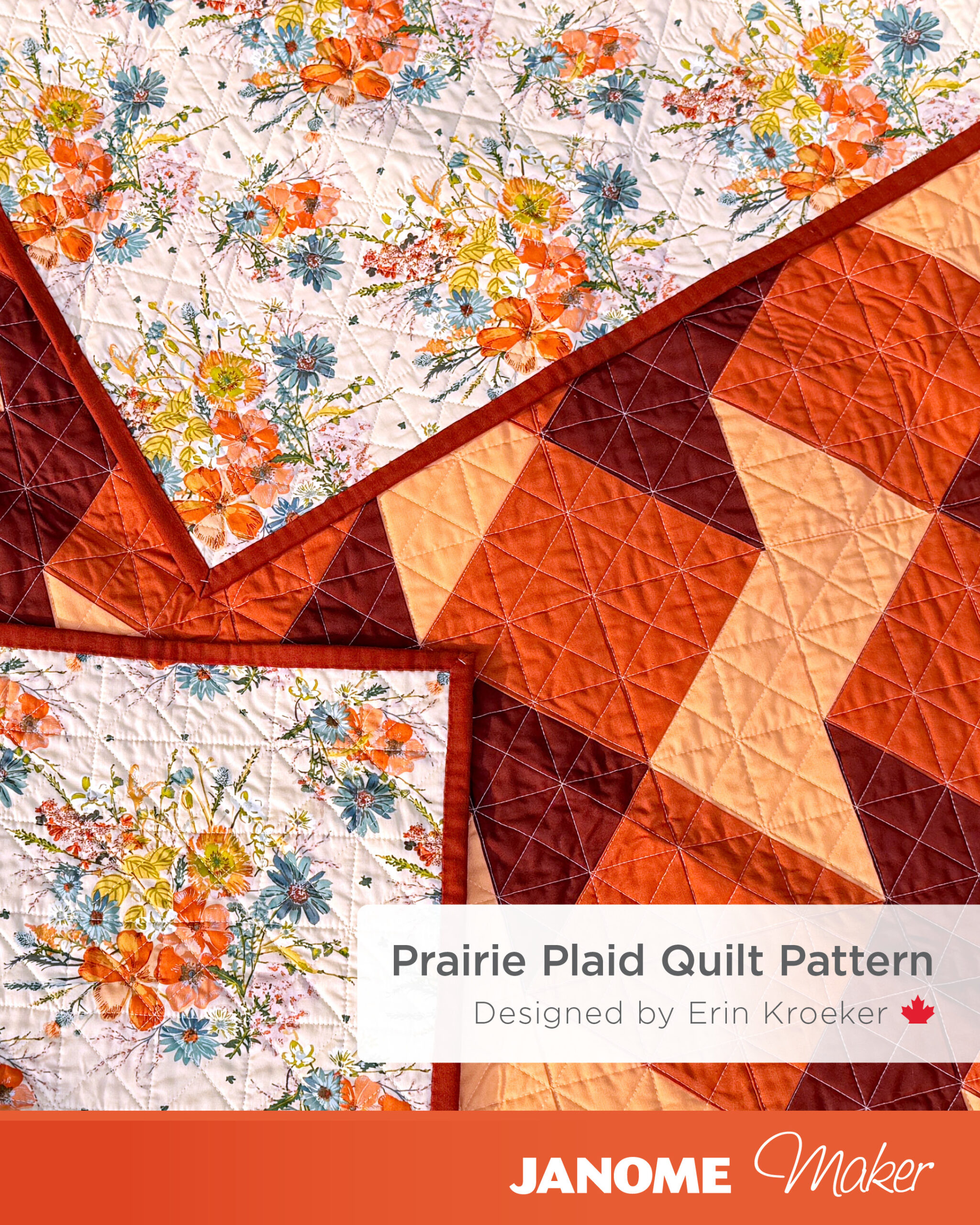 Prairie Plaid - Quilt Pattern - Janome