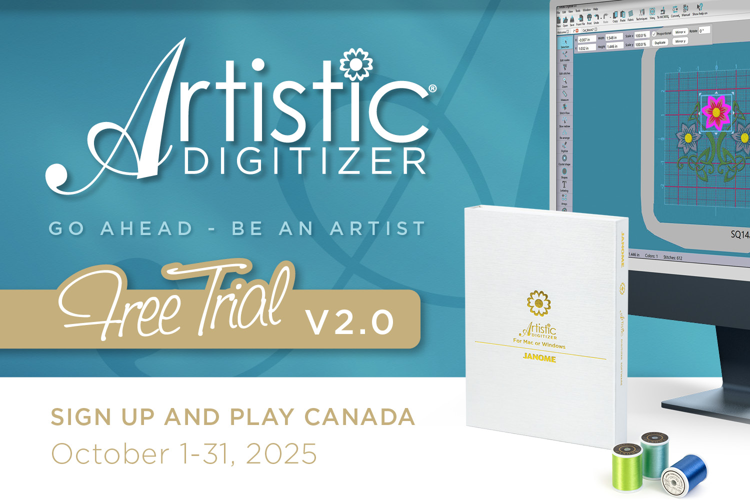 Clover for Free-Arm Hoop - Janome